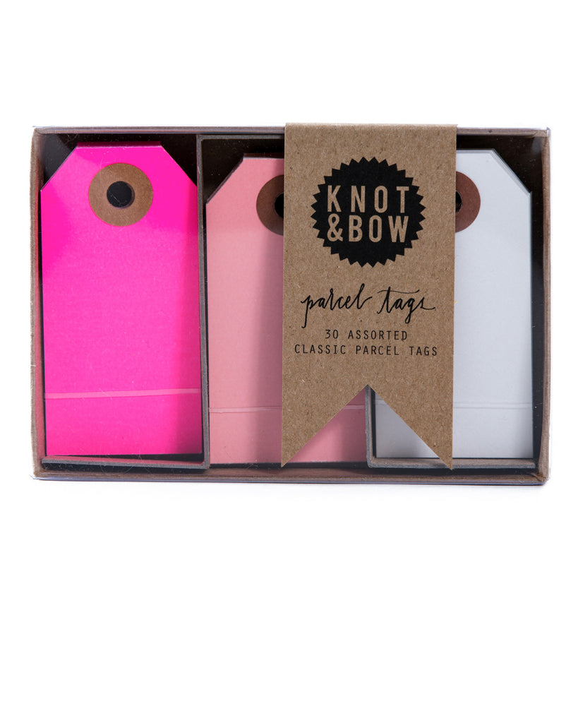 Parcel Tag Trio – Knot & Bow